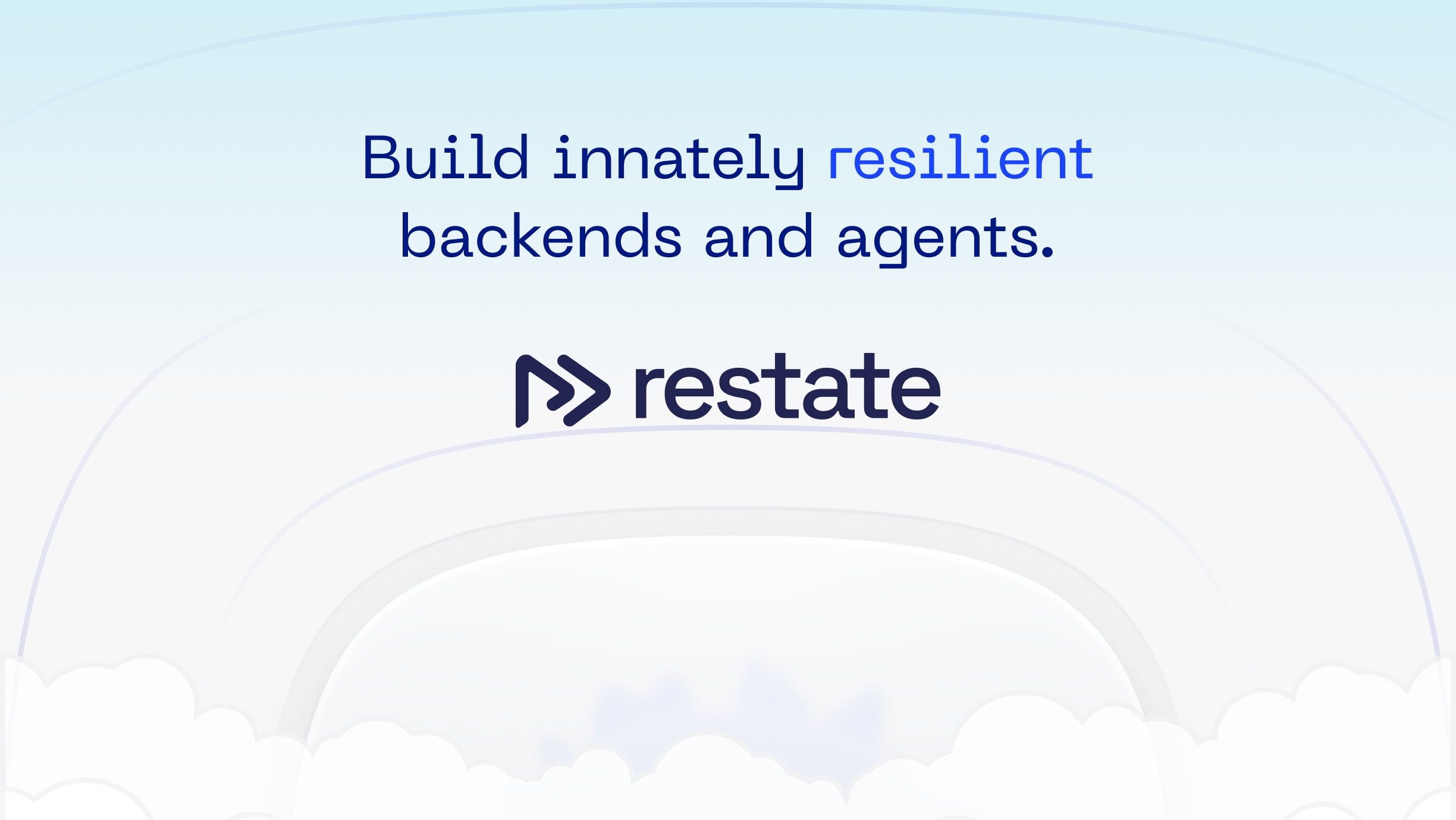 Restate - Build innately resilient distributed apps